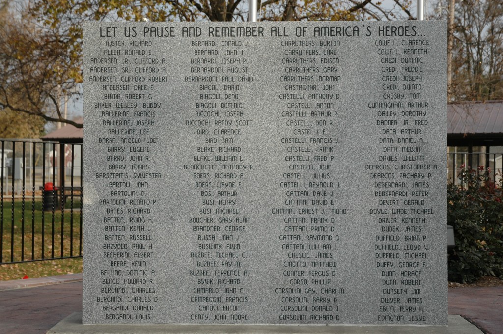 Veterans Memorial Monument - Village of Ladd